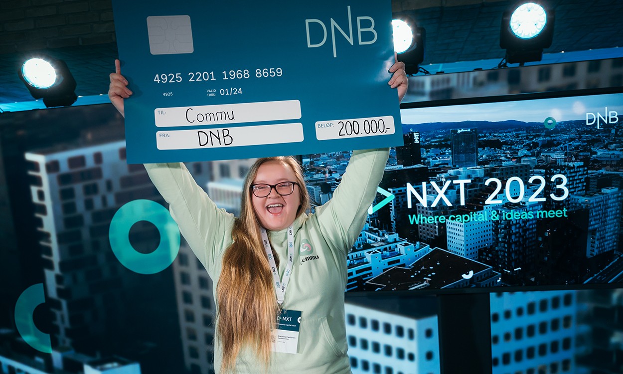 Commu App vant 100 Pitches - DNB Nyheter