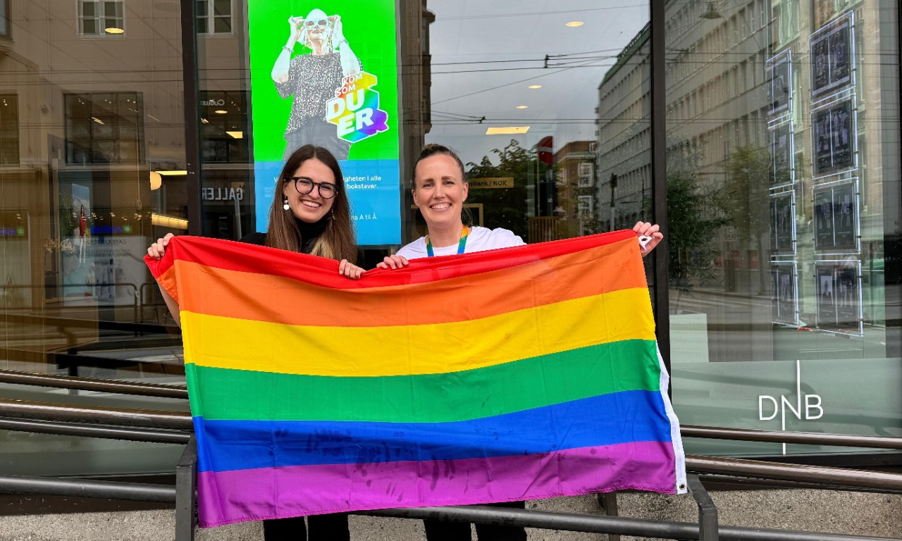 Gå med DNB i Pride-paraden i Bergen - DNB Nyheter