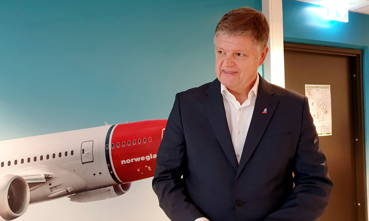 Jacob Schram om fortrinnsrettsemisjonen i Norwegian - DNB Nyheter