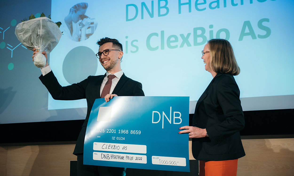 ClexBio vant 1 million kroner - DNB Nyheter